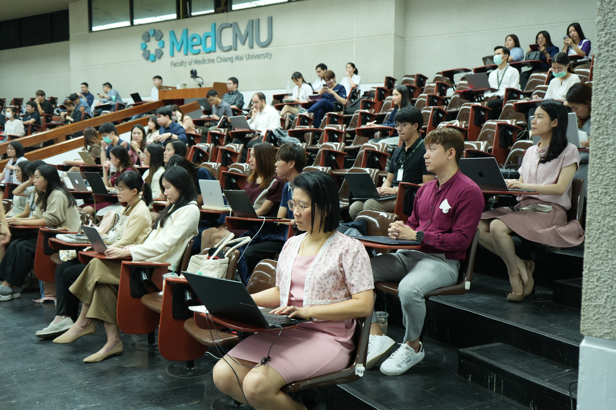 งานบริหารงานวิจัยร่วมกับศูนย์บริหารกลยุทธ์และพัฒนาบุคลากร จัดโครงการอบรม “Systematic Review ...